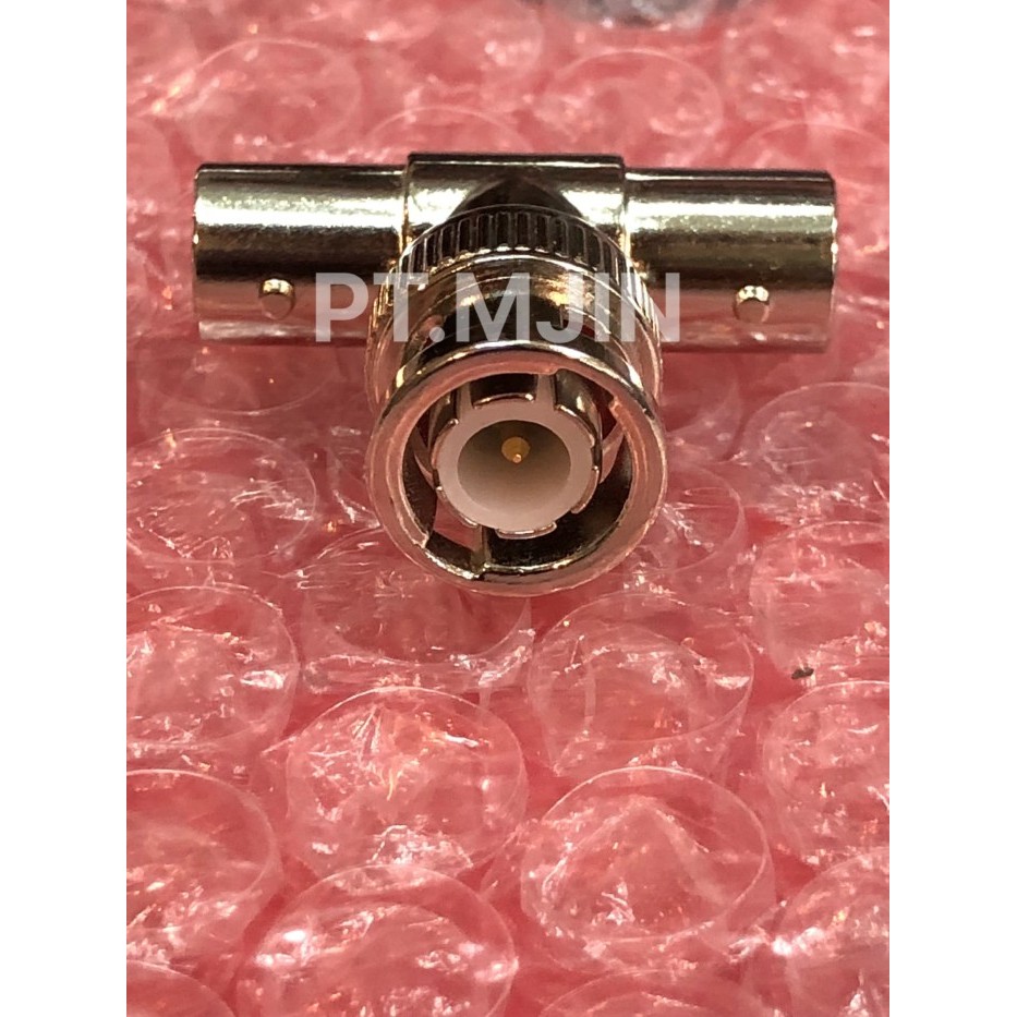 Jual FO99 Konektor BNC male to Doble Female | Shopee Indonesia