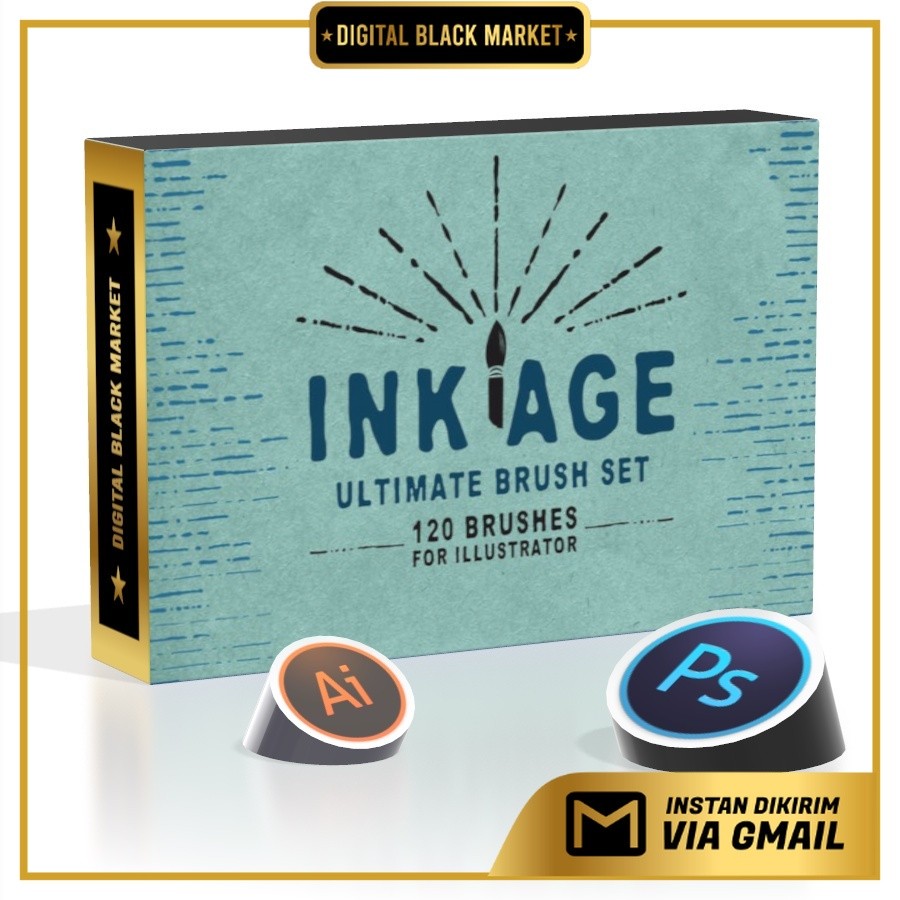 Jual Ink Age Brushes For Illustrator | Shopee Indonesia