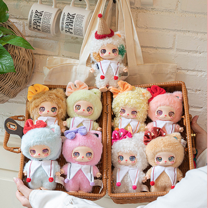 Jual Lila 3 Generasi Boneka Plush Blind Box Mainan Lucu Aturan Kotak ...