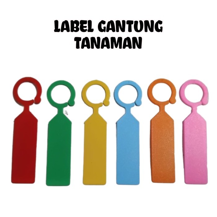 Jual Label Gantung Penanda Tanaman Tebal Tahan Air Plant Name Tag ...