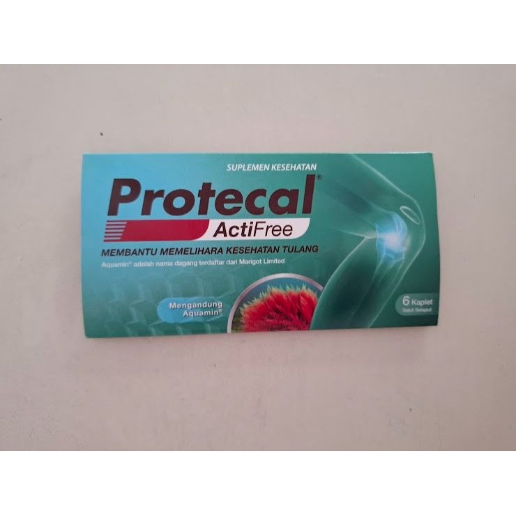 Jual BARU! Protecal Actifree 1 strip isi 6 kaplet Suplemen untuk ...