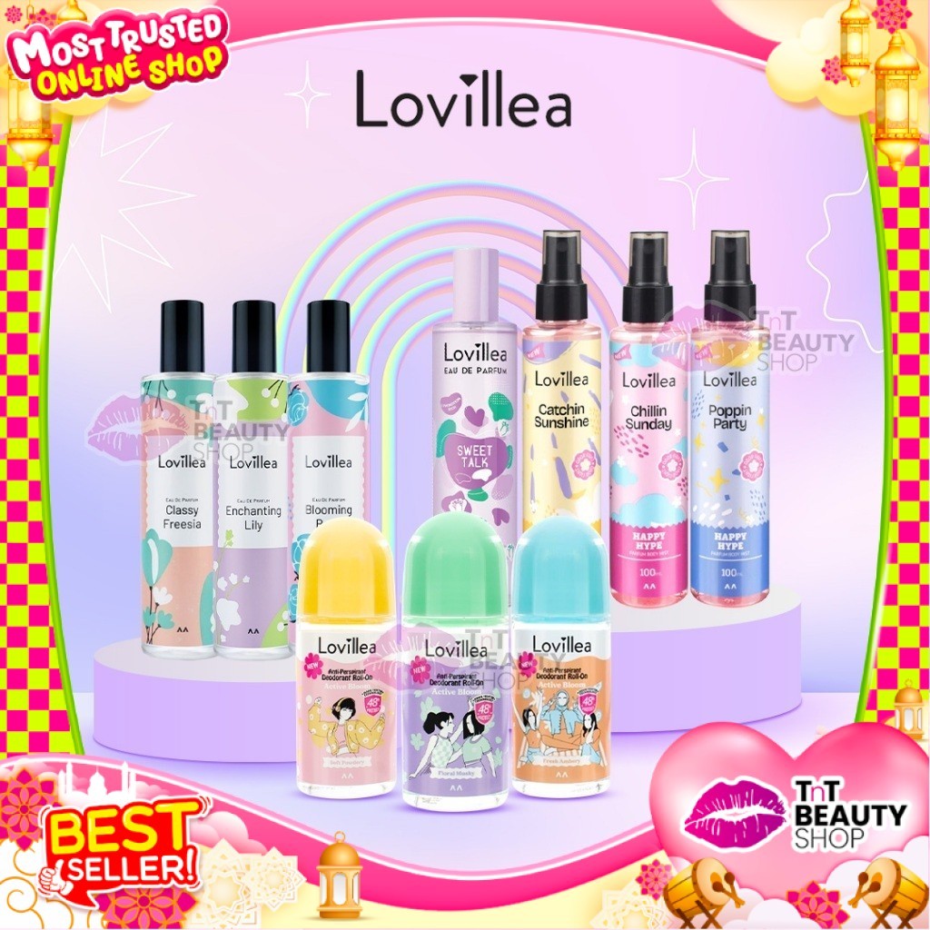 Jual LOVILLEA Eau De Parfum Series | 100ml | EDP | TnT Beauty Shop ...