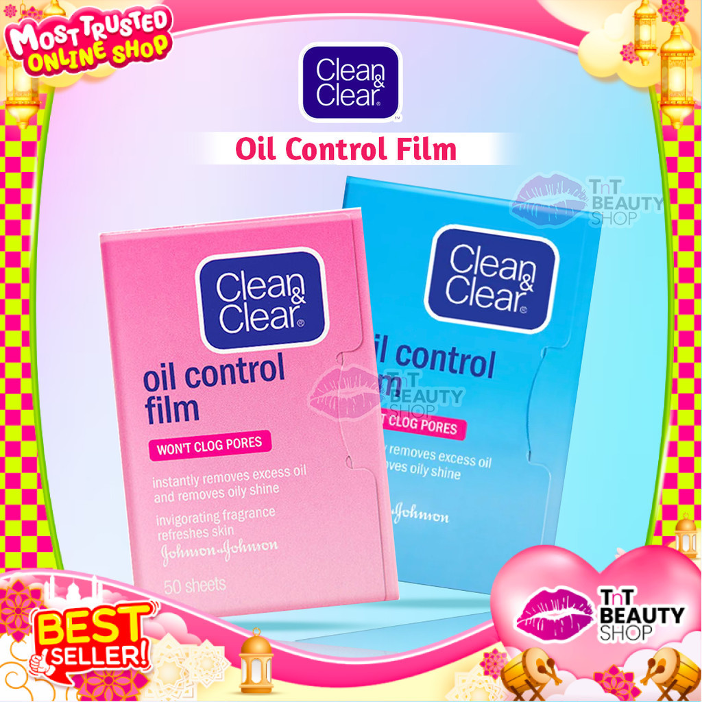 Jual Clean and Clear Oil Control Film Face Paper Kertas Minyak Wajah ...