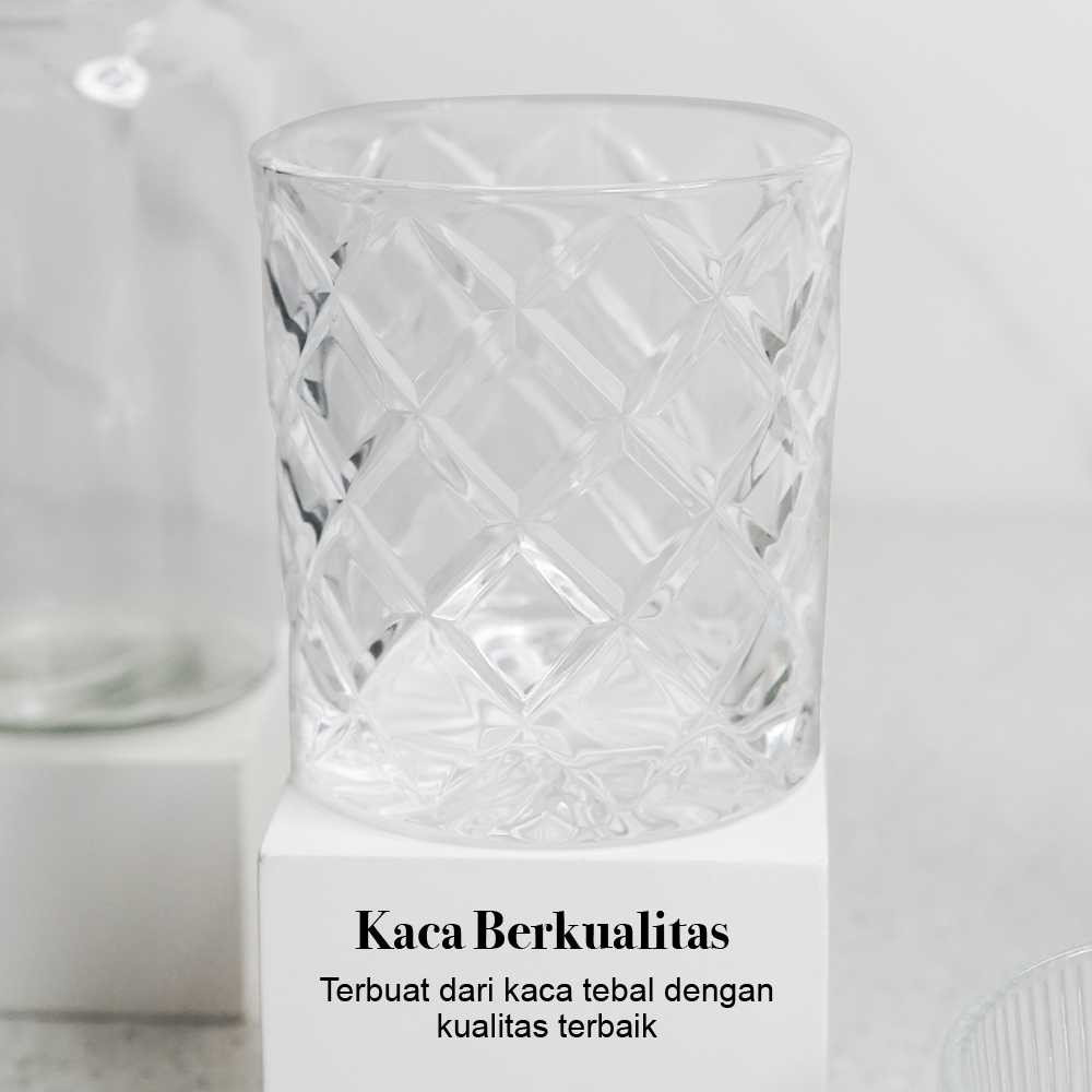 Jual Gelas Crystal Old Fashioned Rock Glass 320ml - CG32 One Two Cups | Shopee Indonesia