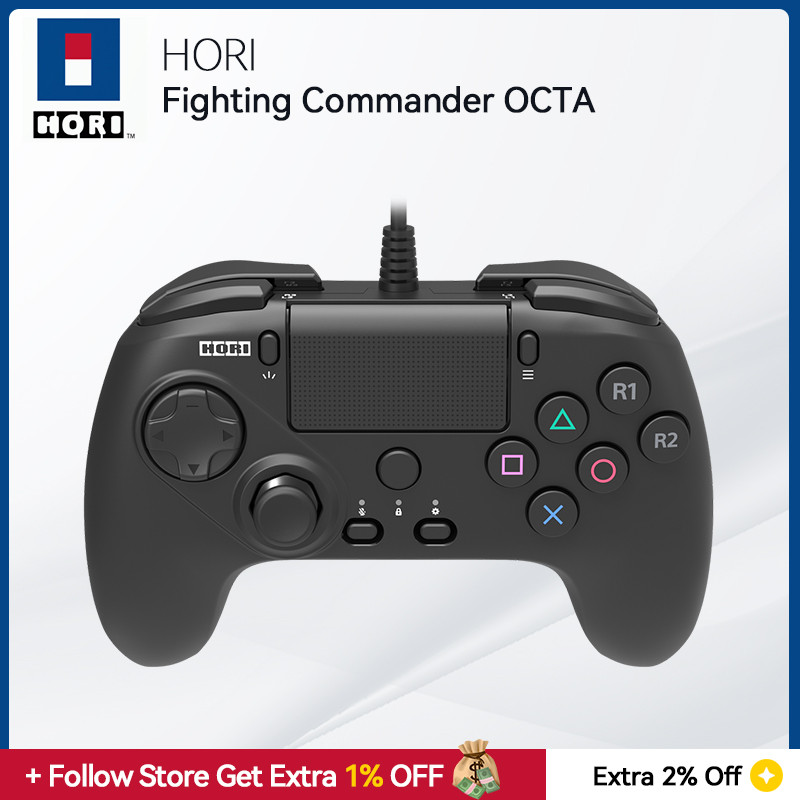 Jual HORI Fighting Commander OCTA Game Controller USB Wired Gamepad for ...
