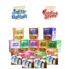 Jual JELLY SEVEN jelly dan puding dengan aneka rasa konnyaku jelly ...