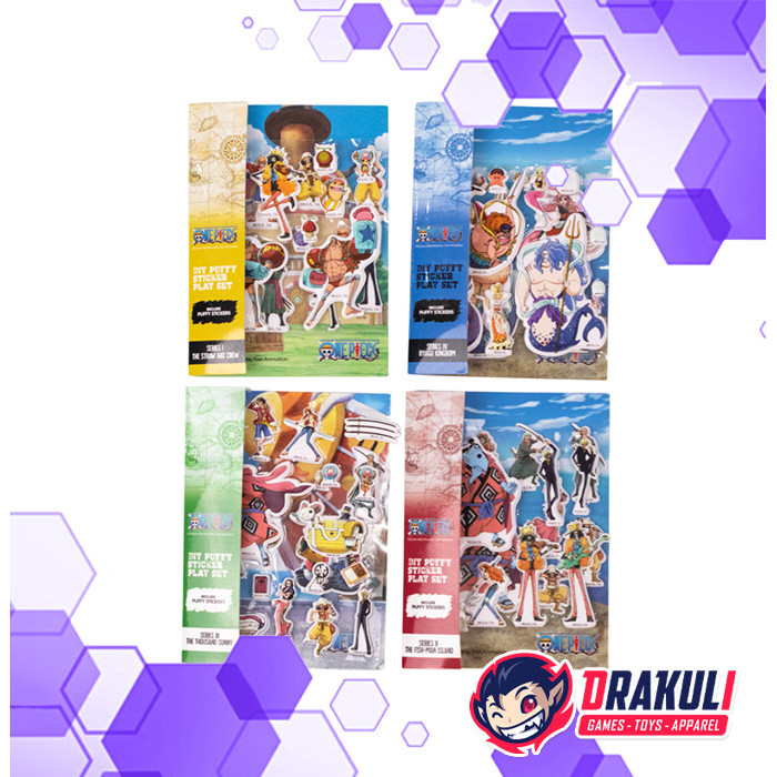 Jual Drakuli HQ One Piece DIY Puffy Sticker Play Set | Shopee Indonesia