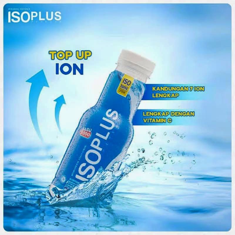 Jual ISOPLUS minuman isotonic dengan kesegaran air kelapa thailand ...