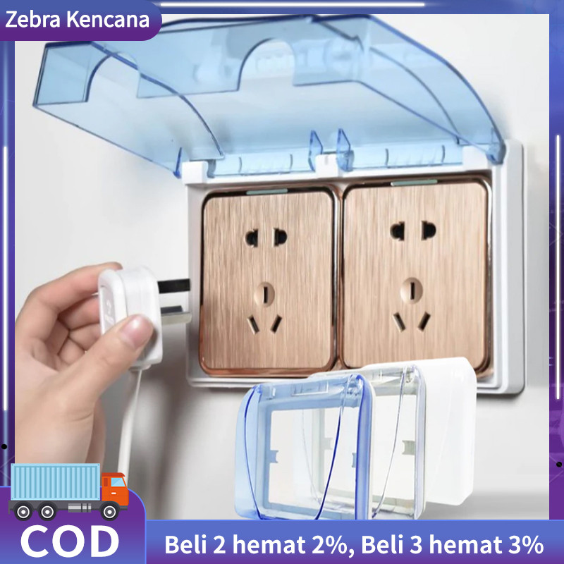 Jual Penutup Steker Colokan Listrik Cover Pelindung Kabel Saklar ...