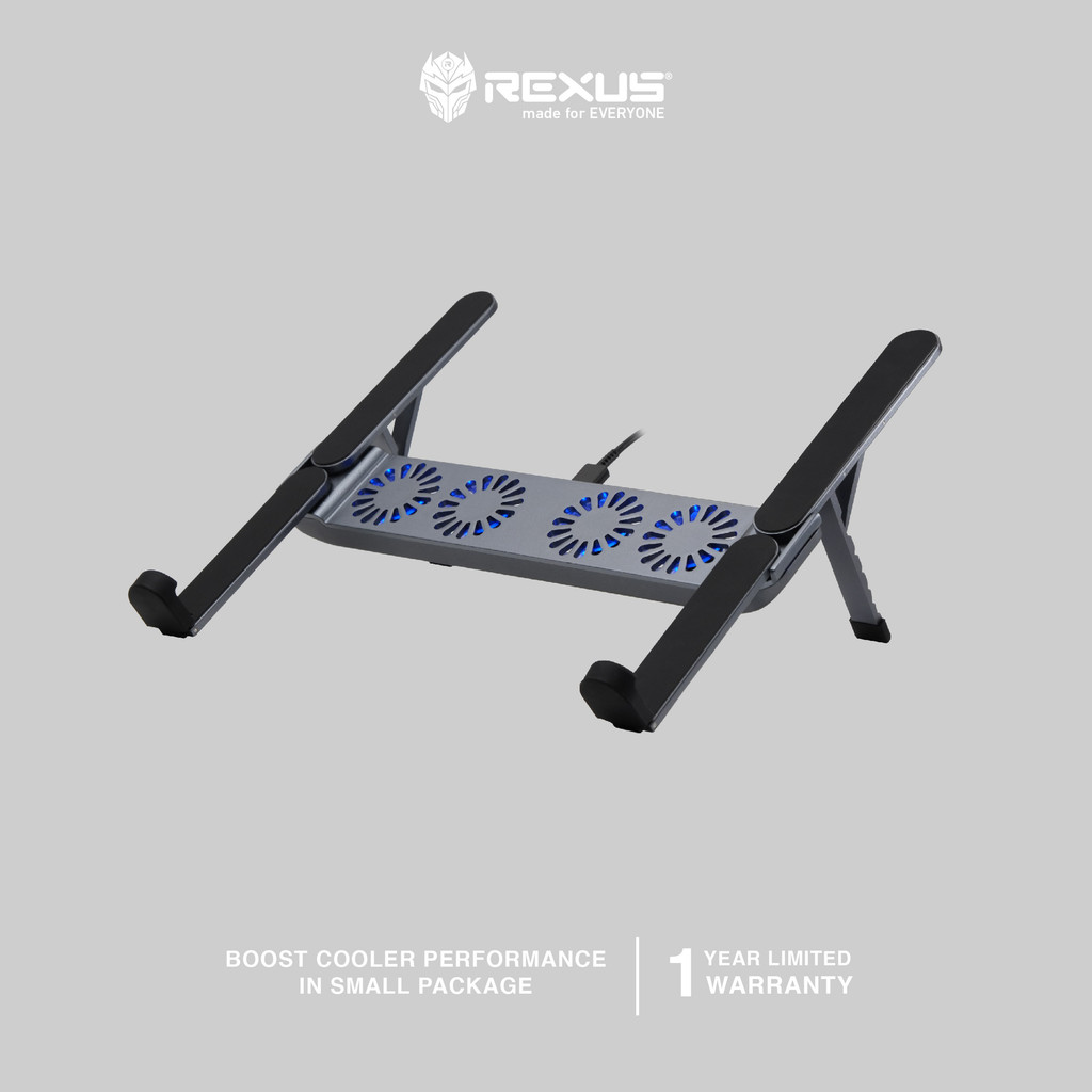 Jual Rexus Tetra Boost FP09 Foldable Laptop Stand / Dudukan Lipat ...
