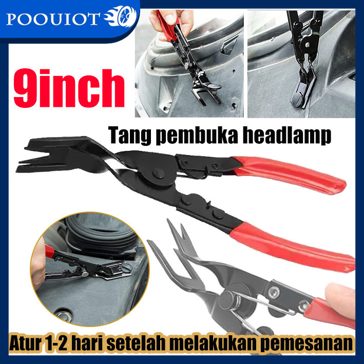 Jual 9inch Tang pembuka headlamp Mobil Tang Lancip Tang klip mobil ...