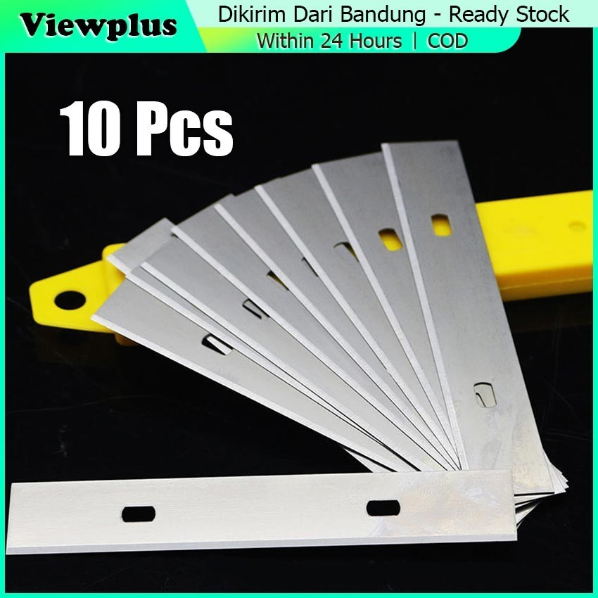 Jual 10 Pcs Refill Mata Cutter Scraper / Kape Pisau Dinding pembersih ...