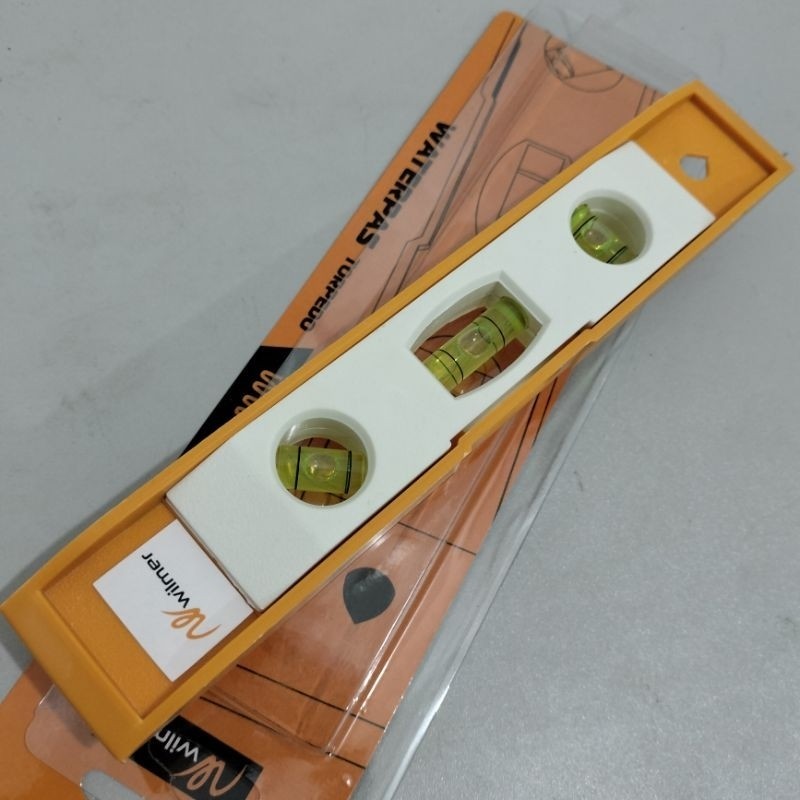 Jual WATERPASS MAGNET 22,5cm 9 inci alat ukur tukang pengukur permukaan ...
