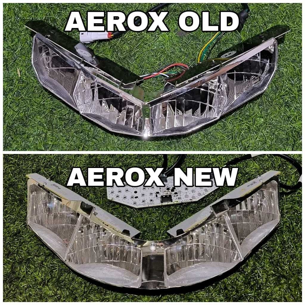 Jual Lampu Led Papan PCB Lampu depan utama + Reflektor Aerox 155 old ...