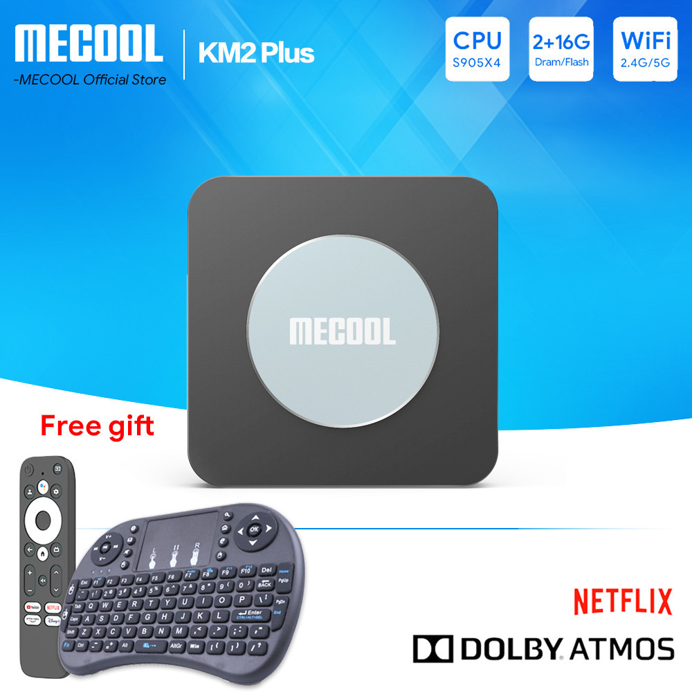 Jual MECOOL Android TV Box KM2 Plus 4K Amlogic S905X4 2G DDR4 Ethernet WiFi Multi-streamer HDR 0 ...