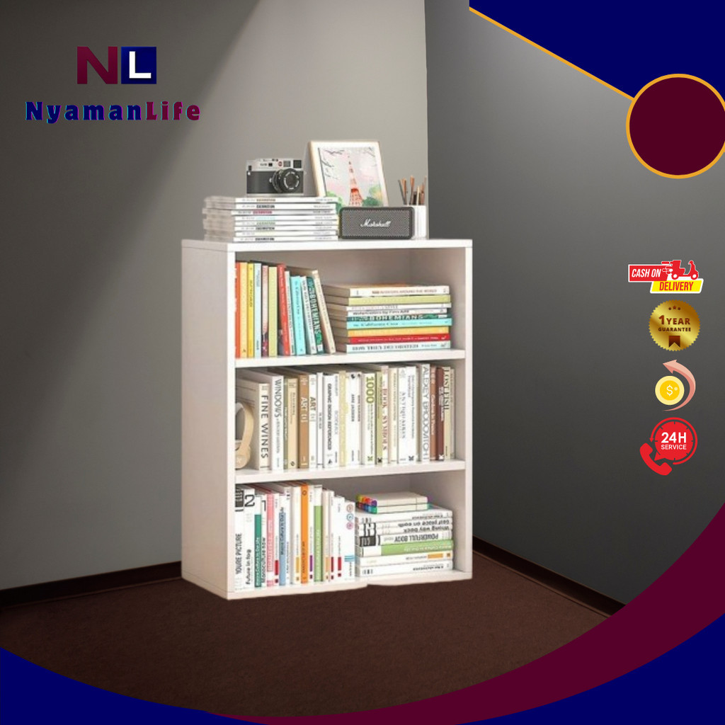 Jual NyamanLife - Lemari Rak Persegi Panjang Multi-sekat Serbaguna ...