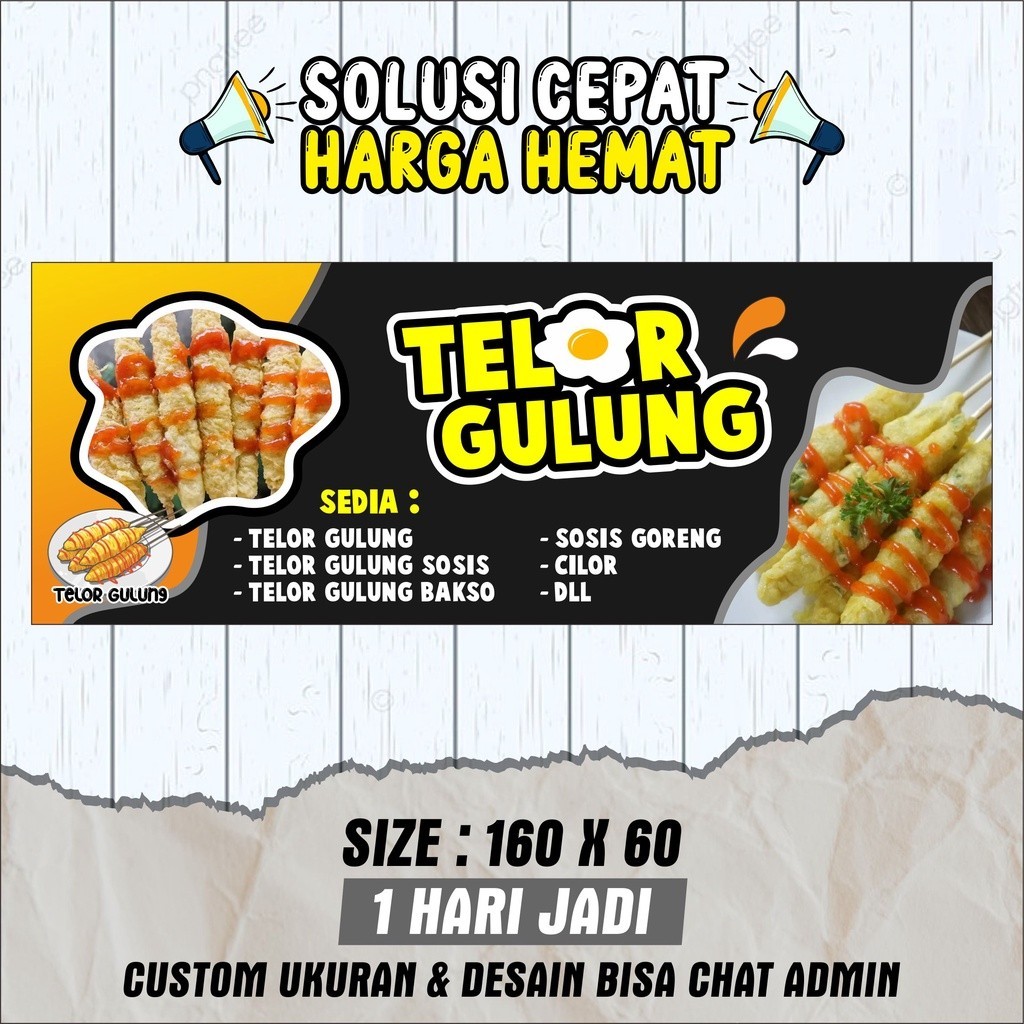 Jual Cetak SPANDUK/BANNER/BACKDROP TELOR GULUNG TERBARU MURAH BISA COD ...