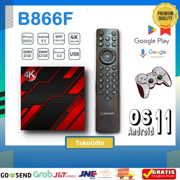 Jual STB Android ZTE 4K B866F OS 11 Full Aplikasi | Shopee Indonesia