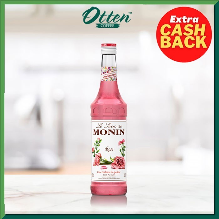 Jual Monin - Syrup Rose (700 ML) - Sirup Minuman Rasa Mawar | Shopee ...
