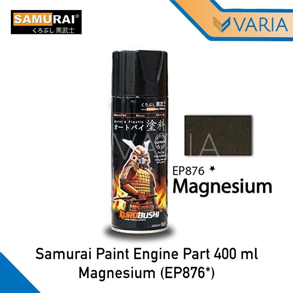 Jual Samurai Paint 400 ml Magnesium EP876 Engine Part Bagian Mesin ...