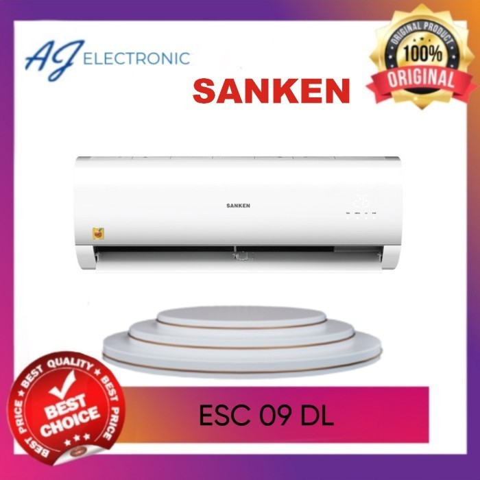 Jual AC SANKEN ESC 09 L, Air Conditioner with Vitamin C & Germicidal ...