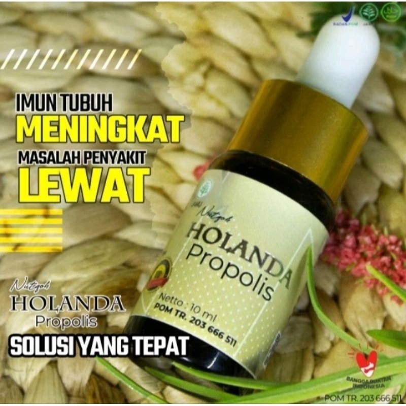 Jual HOLANDA PROPOLIS 100% ASLI ORIGINAL RESMI BPOM | Shopee Indonesia
