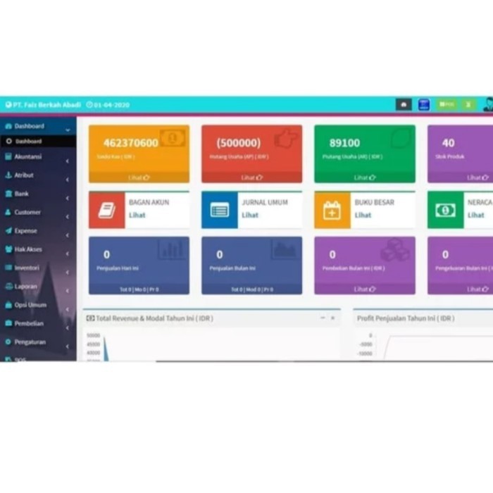 Jual Apikasi Sistem Akuntansi dan Penjualan Berbasis Web - Codeigniter ...