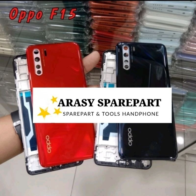 Jual Kesing Casing Housing Fullset Oppo F15 / Oppo A91 Tulang Frame ...