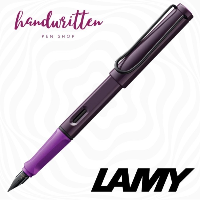 Jual LAMY Safari Special Edition Violet Blackberry Fountain Pen - SS ...
