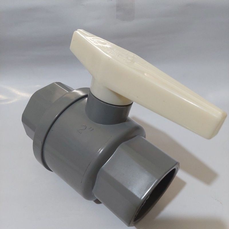 Jual Ball Valve PVC KDJ Stop Kran Plastik Taiwan | Shopee Indonesia