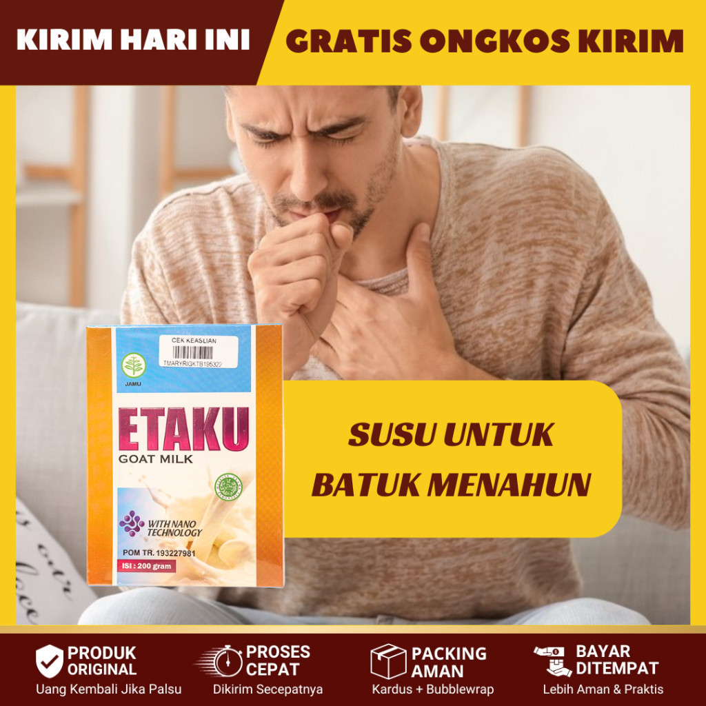 Jual Flashsale Etaku Disc 1 Box 45% Susu Obat Batuk, Susu Untuk Batuk ...