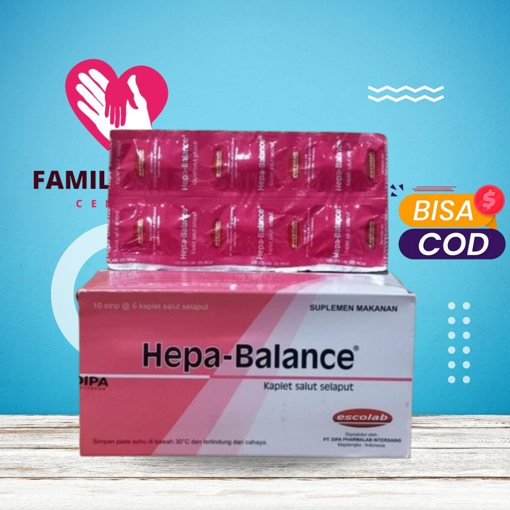 Jual Hepa-Balance (Strip) - Membantu memelihara kesehatan fungsi hati ...