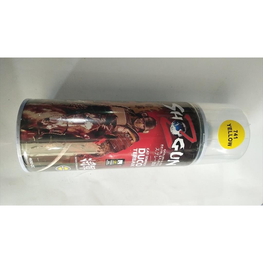Jual Cat Semprot Spray Shogun Z Duco Yellow Kuning 741 400cc | Shopee ...