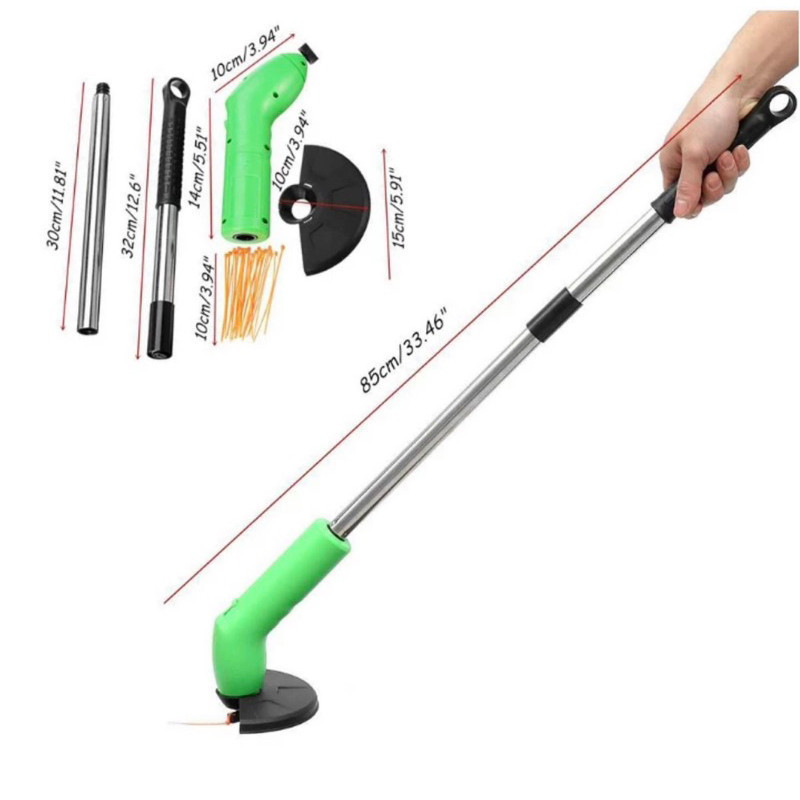 Jual Alat Pemotong Rumput Portable Cordless Aman Tanpa Pisau/ Mesin ...