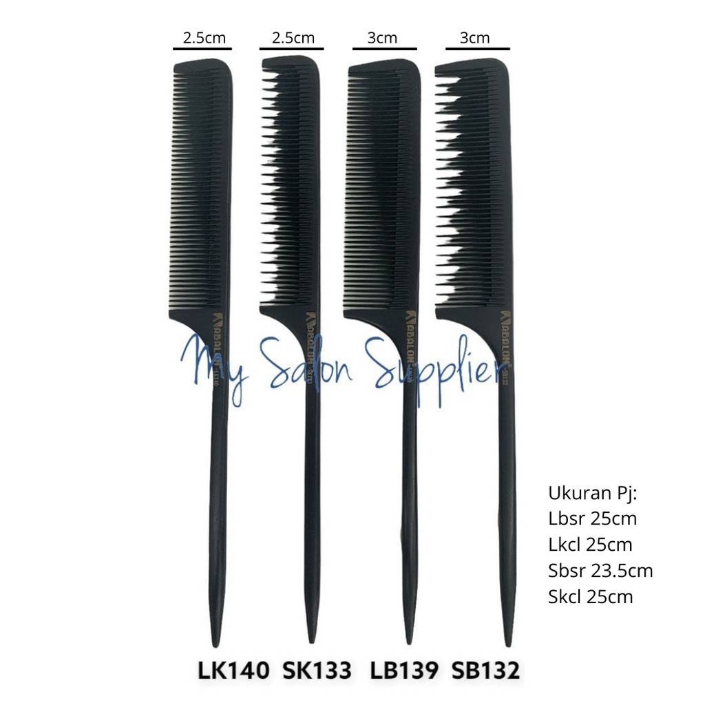 Jual Sisir Potong Cukur Lurus / Sasak Ekor Tulang Abalon | Shopee Indonesia