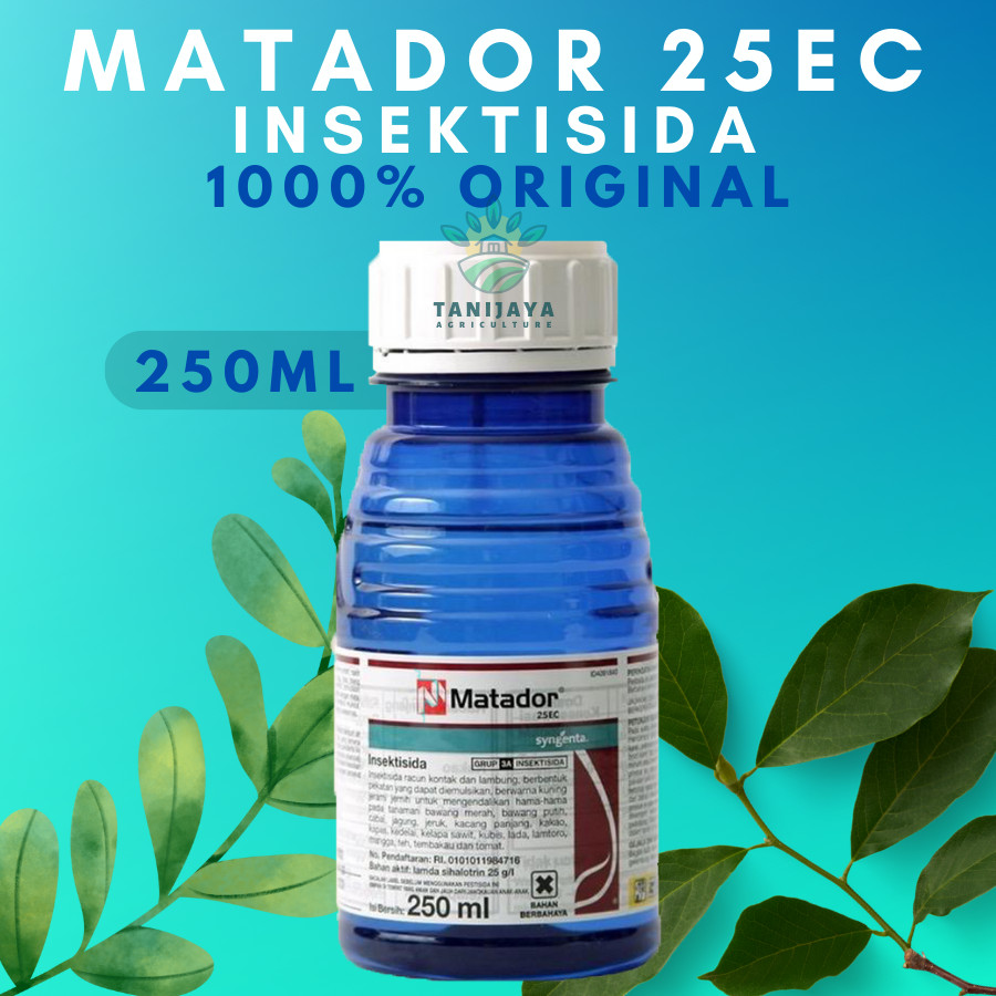 Jual INSEKTISIDA | MATADOR 25 EC 250 ML | PESTISIDA PEMBASMI HAMA ULAT ...