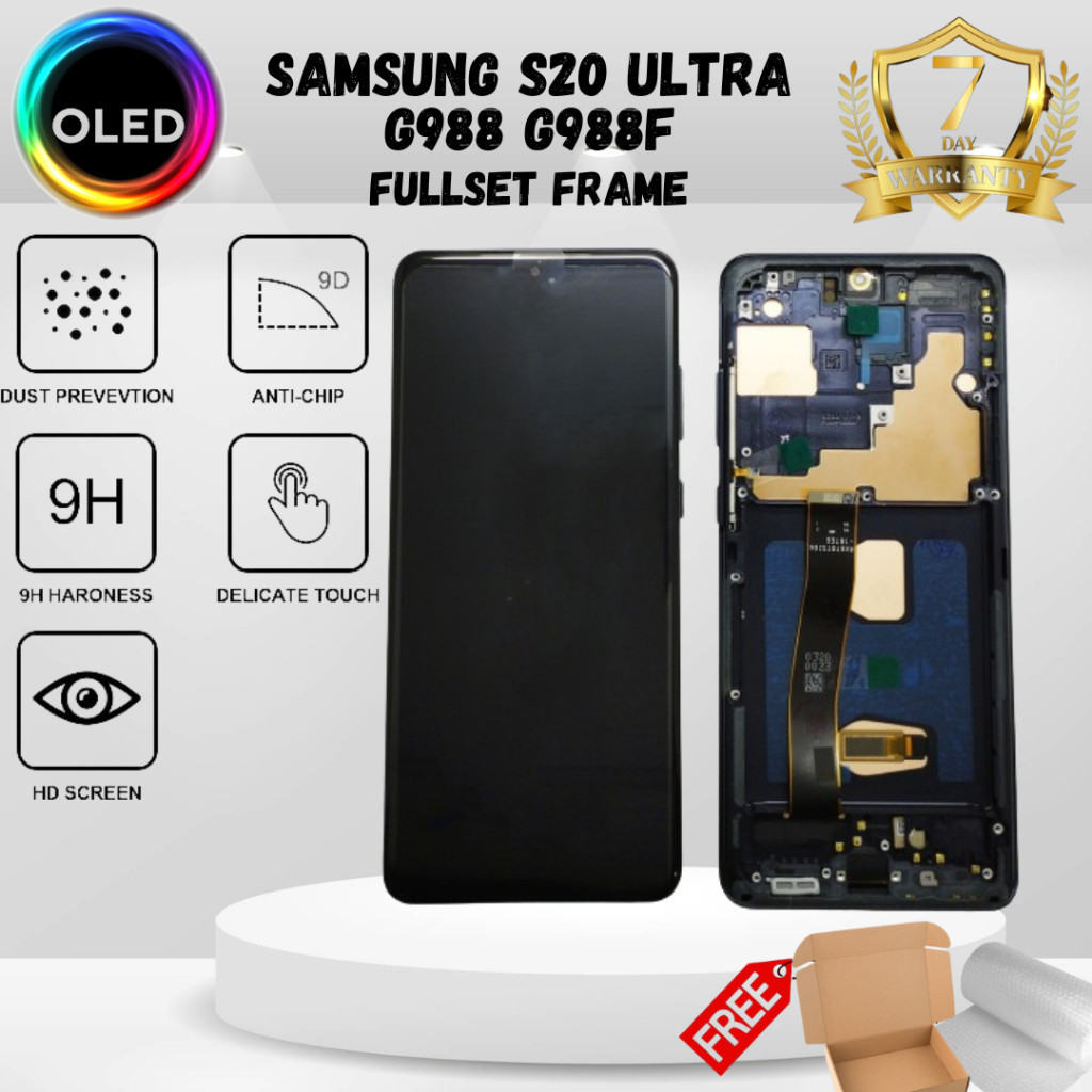 Jual Live [original] Oled Lcd Samsung S20 Ultra G988 G988f Fullset