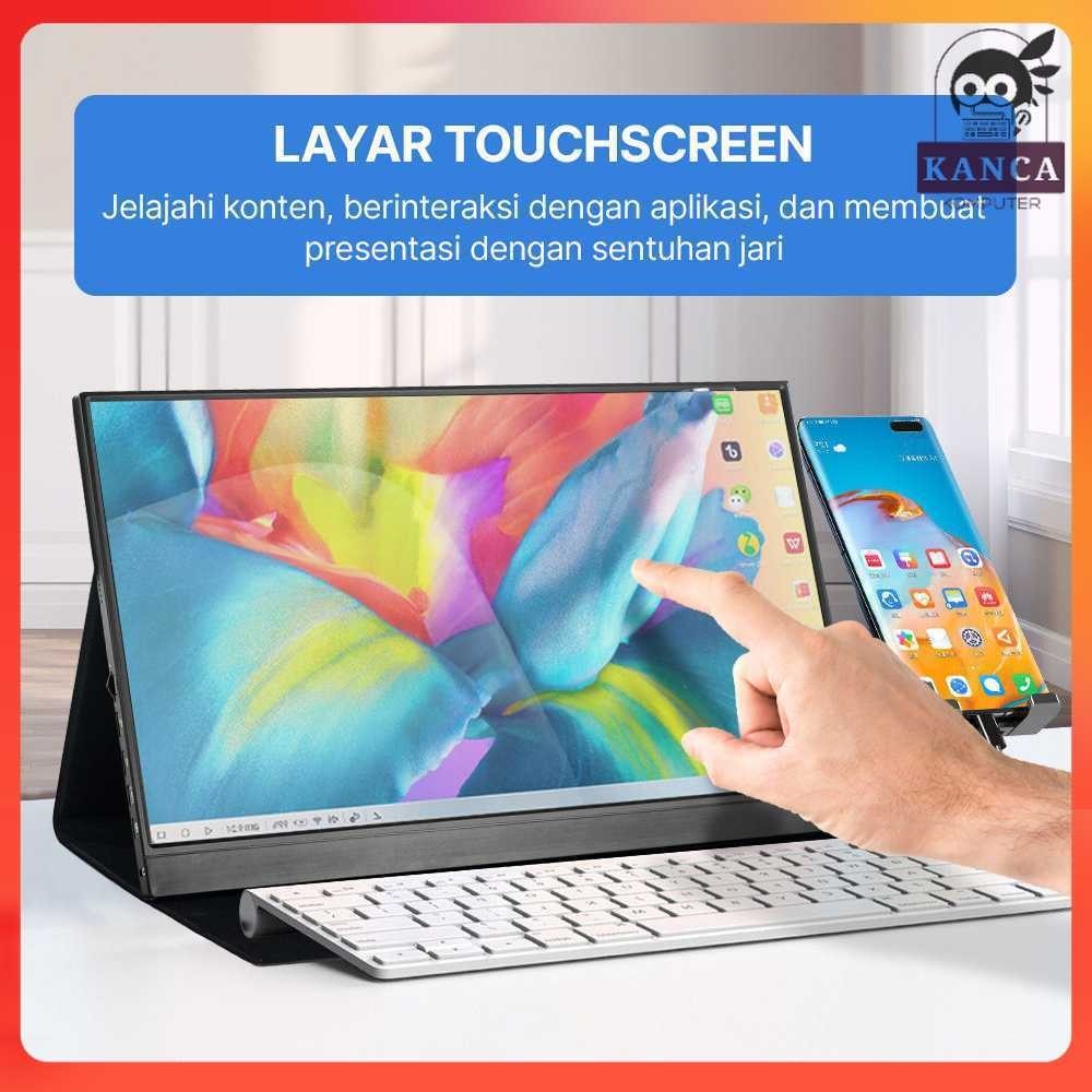 Jual ZEUSLAP Portable Monitor FHD IPS 15.6 Inch 1080P Touchscreen ...
