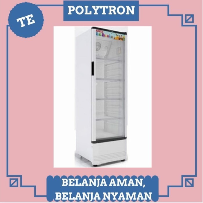 Jual Showcase POLYTRON 230 L Lemari pendingin minuman SCN230 | Shopee ...