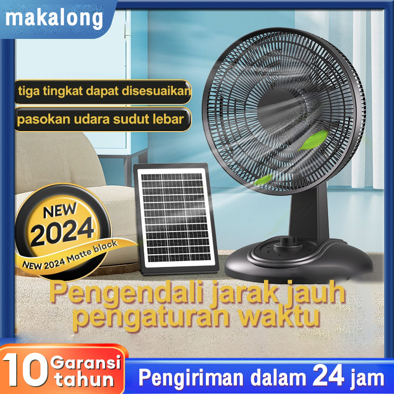 Jual kipas angin tenaga surya Desk Fan Hemat Energi kipas matahari 3 ...