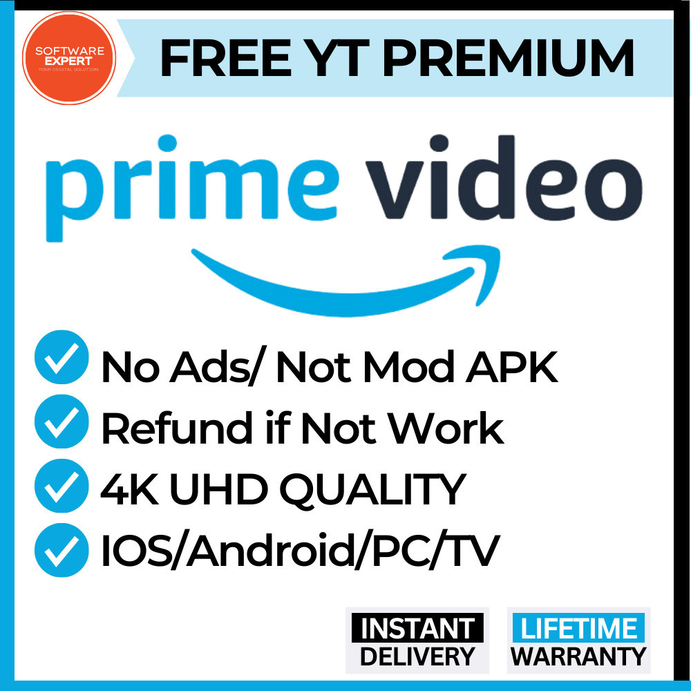 Jual Amazon Prime Video Account Premium Original 100% Trusted | Shopee ...