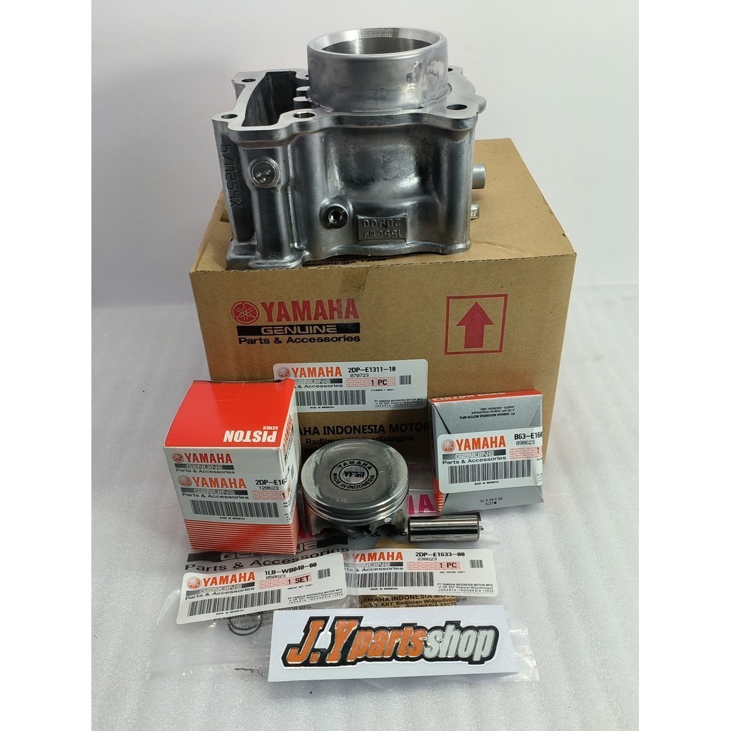 Jual PAKET BLOK DAN SEHER PISTON NMAX N MAX OLD AEROX 155 LAMA ORIGINAL YGP 2DP-WB016-00 ...