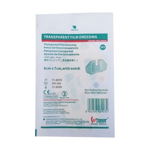 Jual Plester Infus 6X7cm Plaster Anti Air Film Dressing 6 x 7 cm ...