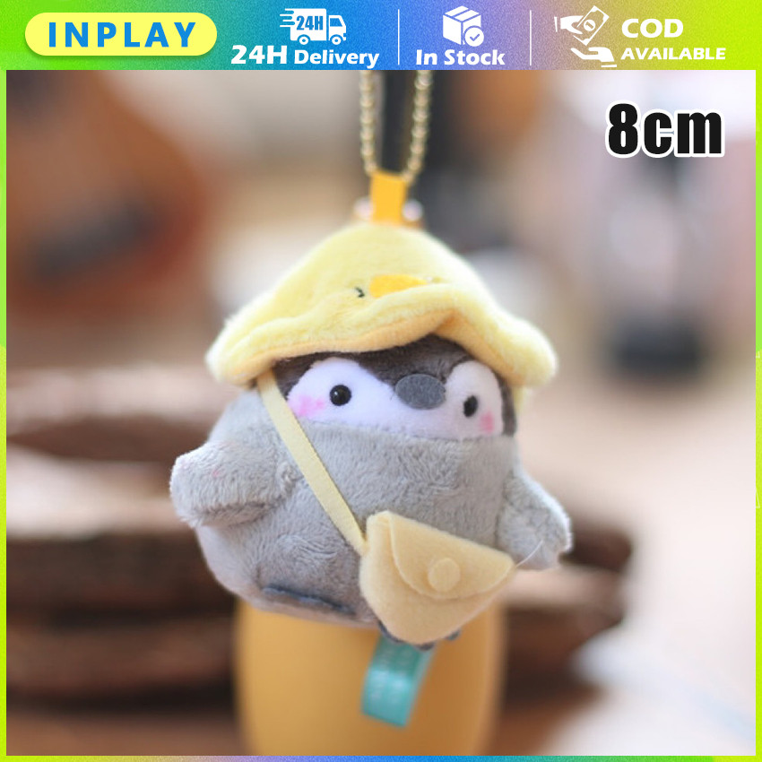 Jual Gantungan Kunci Boneka Pinguin / Boneka Gantung Lucu dengan Tas Selempang Kuning / Hadiah ...