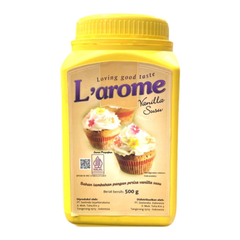 Jual Zeelandia L’arome Vanilla Susu 500 gram | Shopee Indonesia