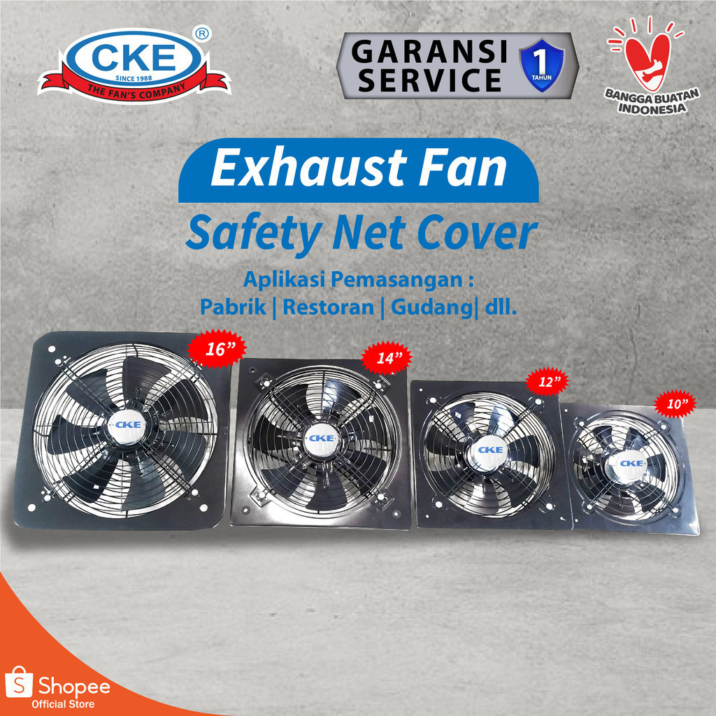 Jual Wall Exhaust Fan 16" Inch Kipas Exhaust Fan Dinding Industrial 16 ...