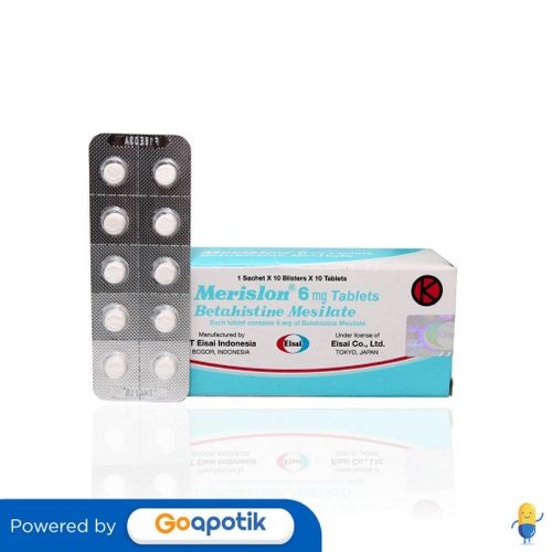 Jual Merislon 6 Mg Blister 10 Tablet | Shopee Indonesia