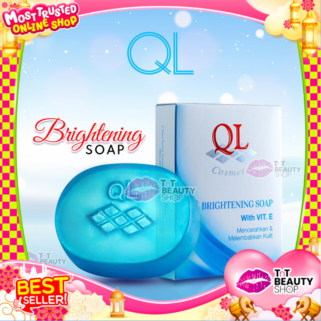 Jual QL Cosmetic Brightening Soap - Sabun Wajah | TnT Beauty Shop ...