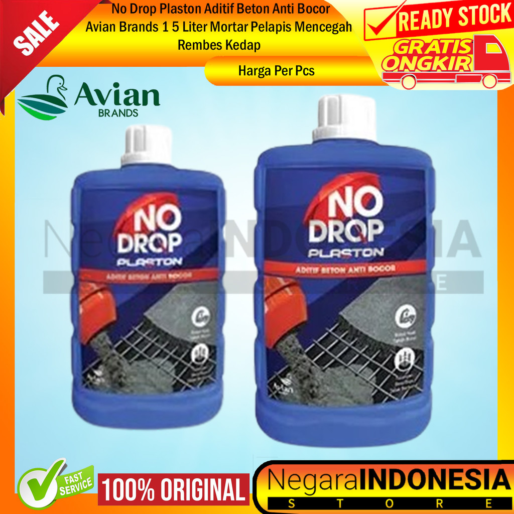Jual Avian Brands No Drop Plaston Aditif Beton Anti Bocor 1 5 Liter ...