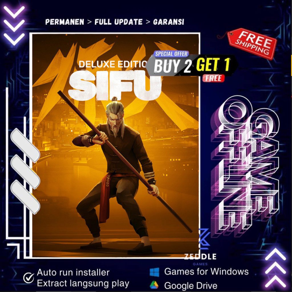 Jual SIFU DELUXE EDITION - GAME PC - GAME LAPTOP - PC GAME OFFLINE ...